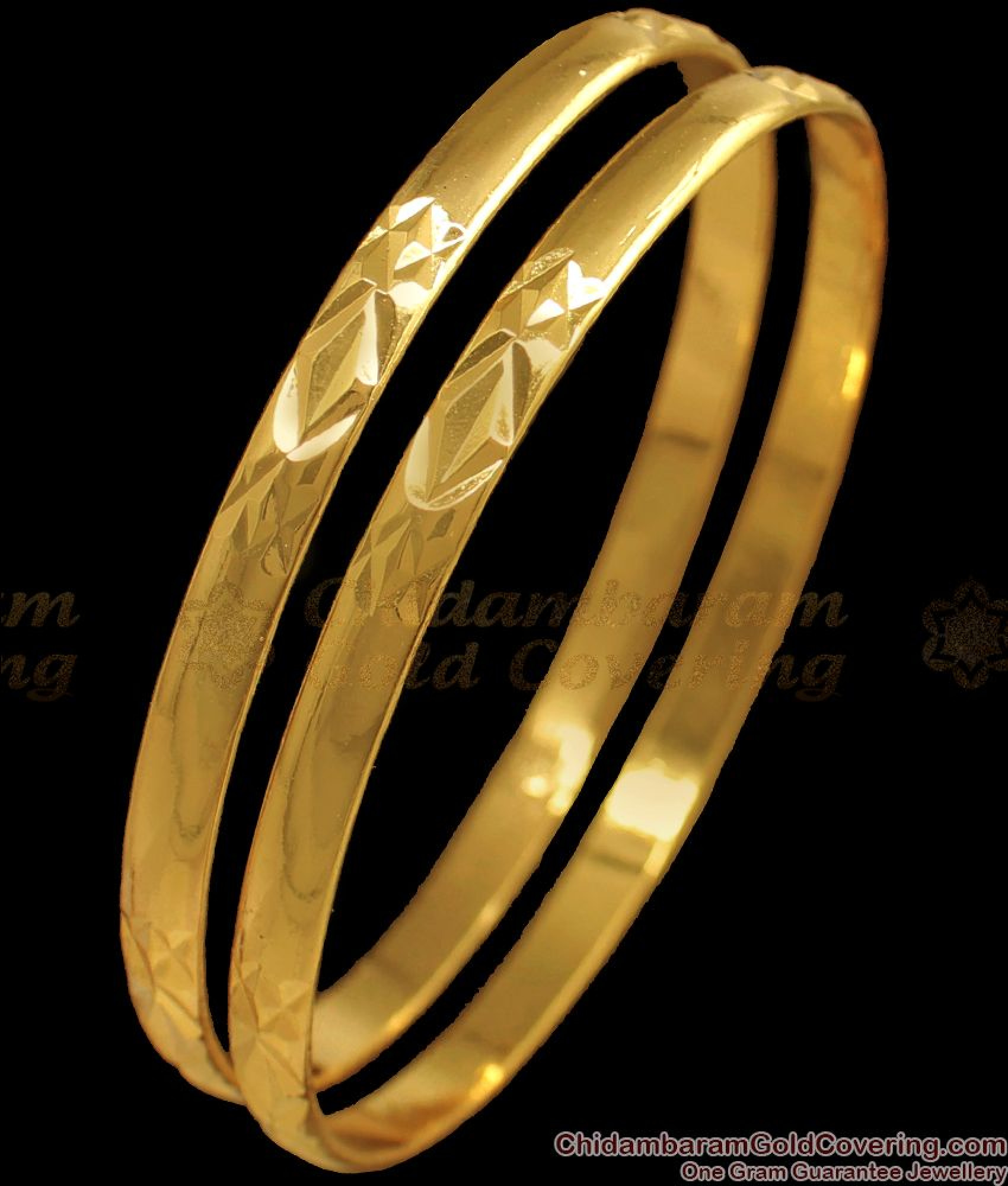 Five Metal Jewelry - New Design Real Impon Gold Bangles Traditional Wear