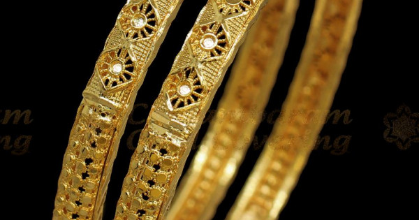 BR1783-2.8 Unique Design Guarantee Gold Bangle Shop Online