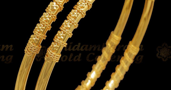 BR1997-2.6 Size New Arrivals Real Gold Bangle Design Net Pattern For Women