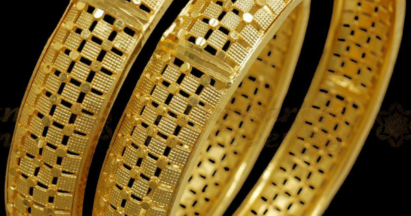 On Gram Gold Bangles, Plain Bangles and Stone Bangle Collections for ...