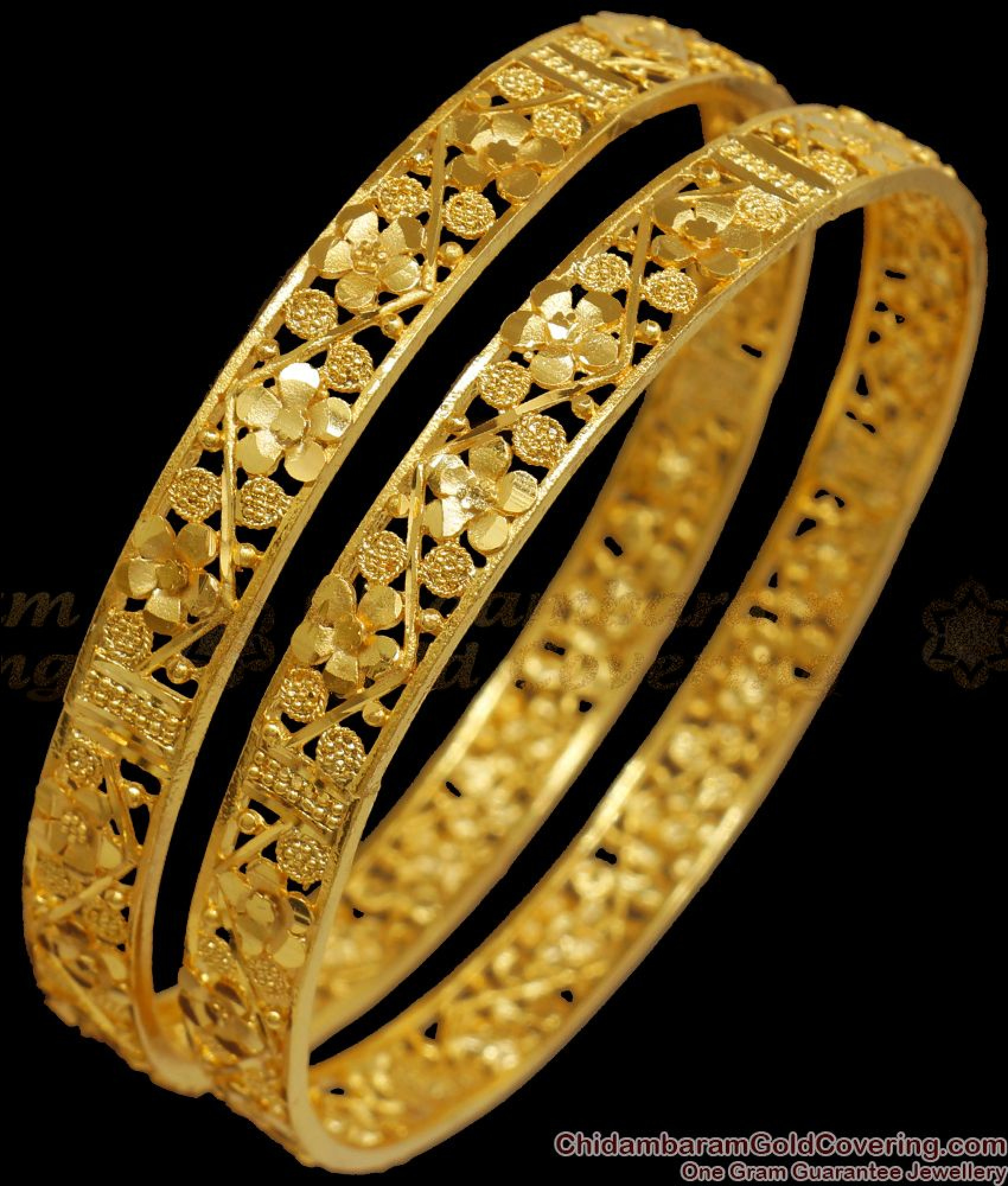 Buy Online Beautiful Forming Gold Bangles Design