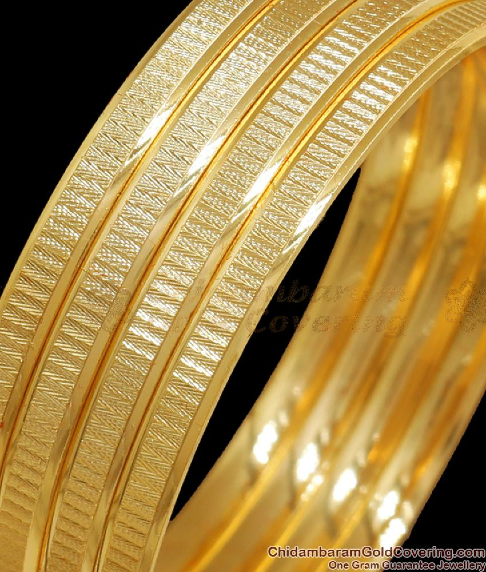 BR2295-2.4 Buy 4 Set Bangles One Gram Gold Finish Jewelry Collections ...