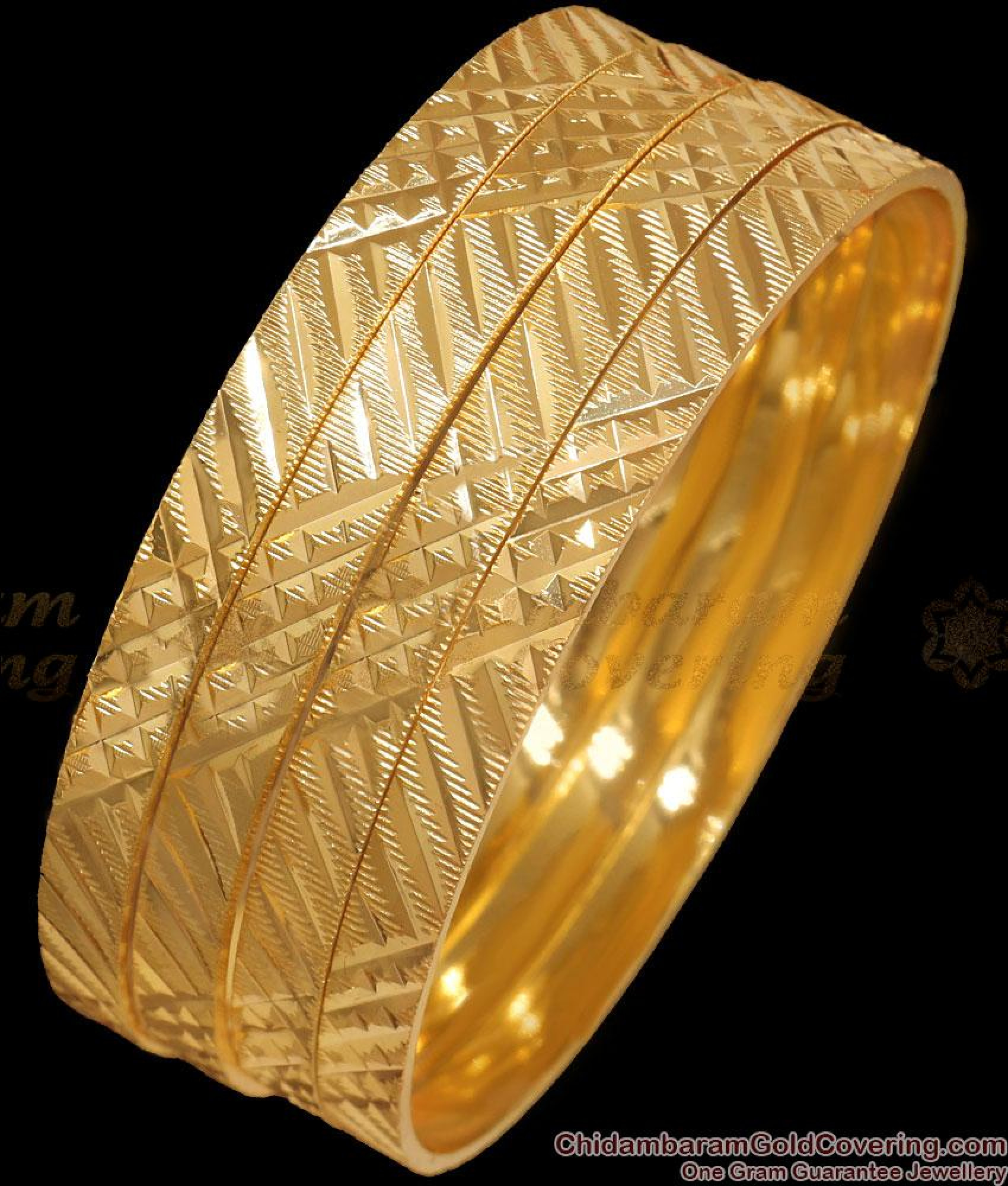 BR2313-2.4 Latest Gold Plated Bangles 4 Set Regular Use Designs