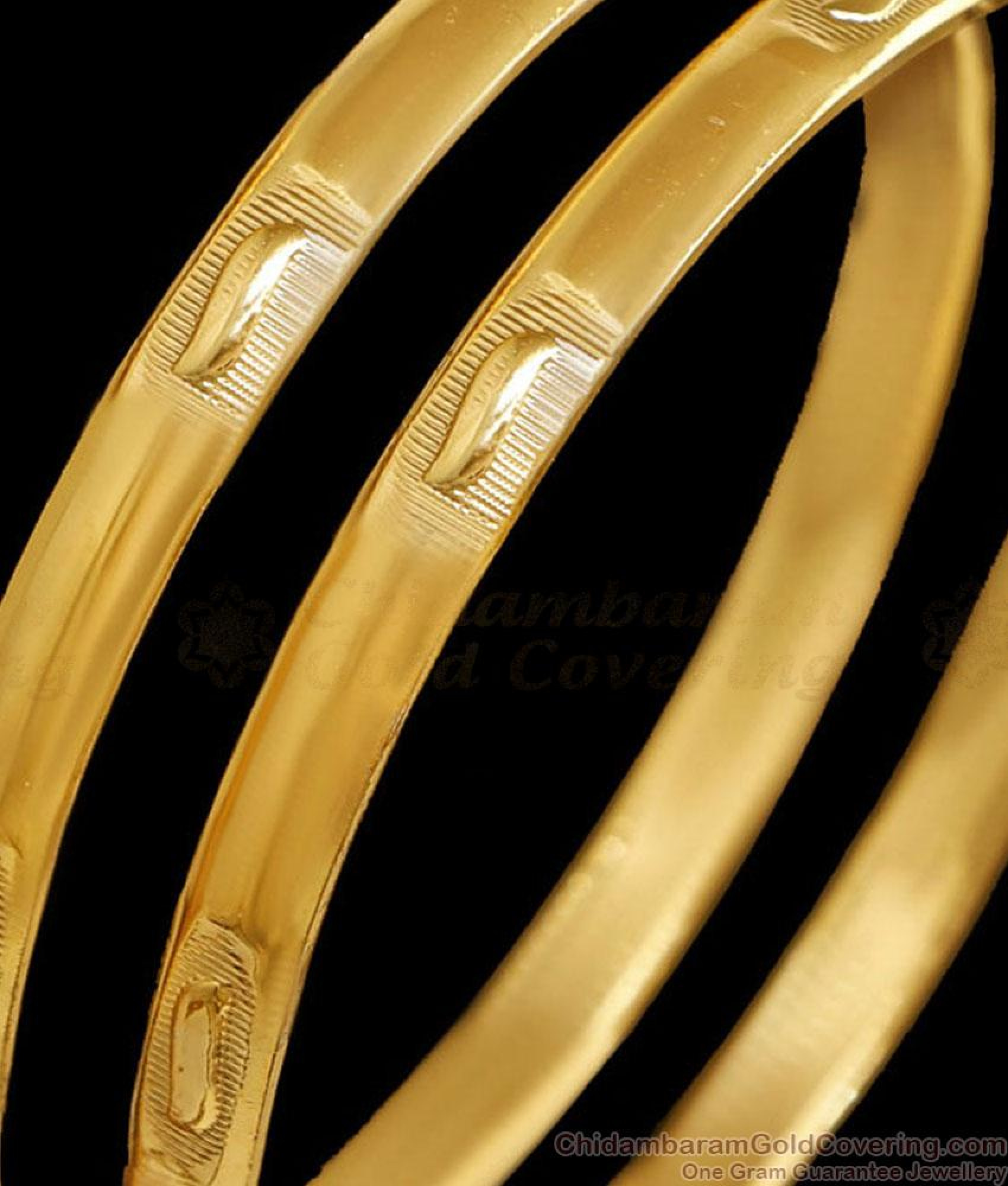 BR2661-2.4 Size New Model Machine Cut Impon Panchaloha Bangle Collections