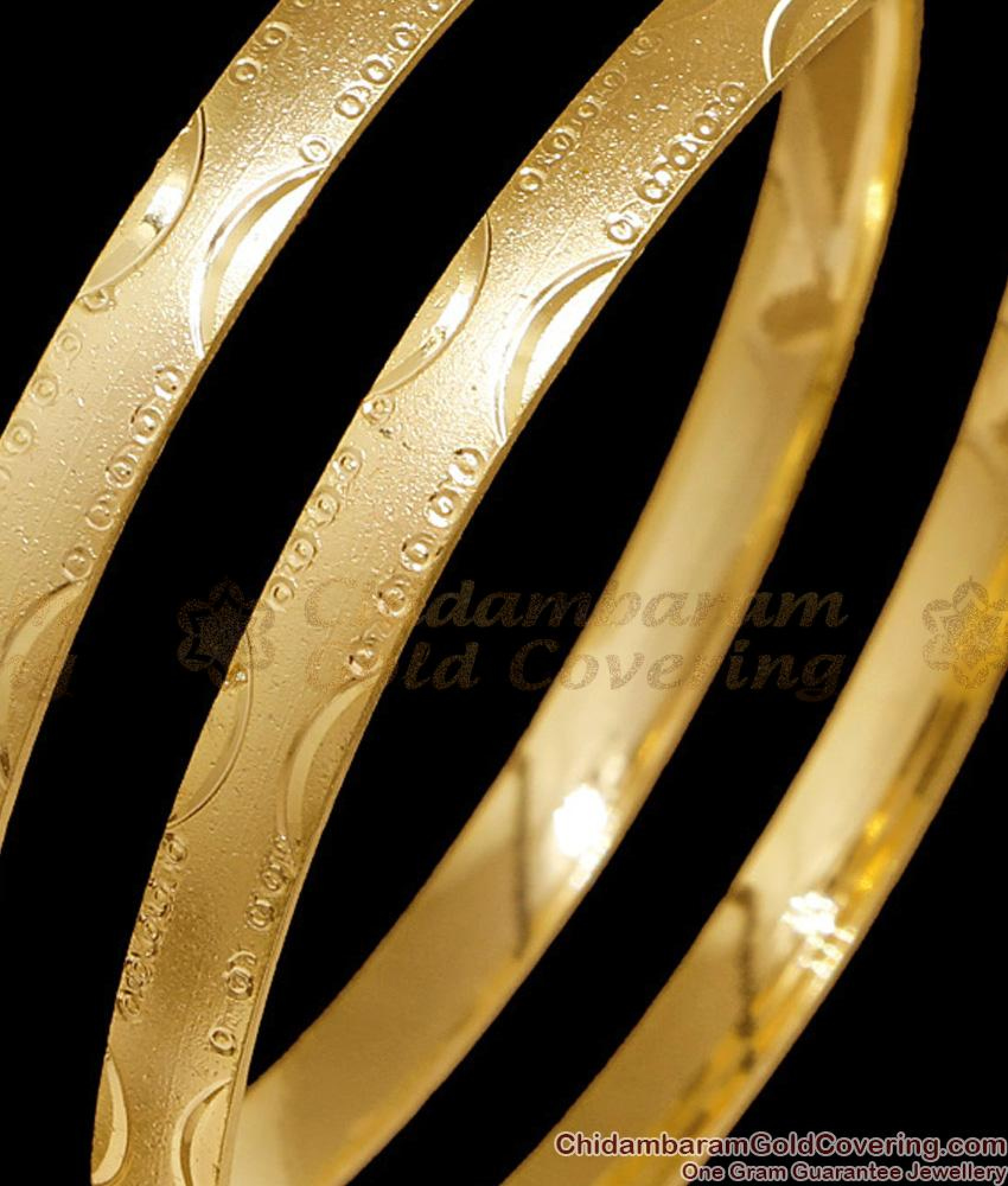 BR2781-2.10 Size High Quality Gold Imitation Machine Cut Bangle Design ...