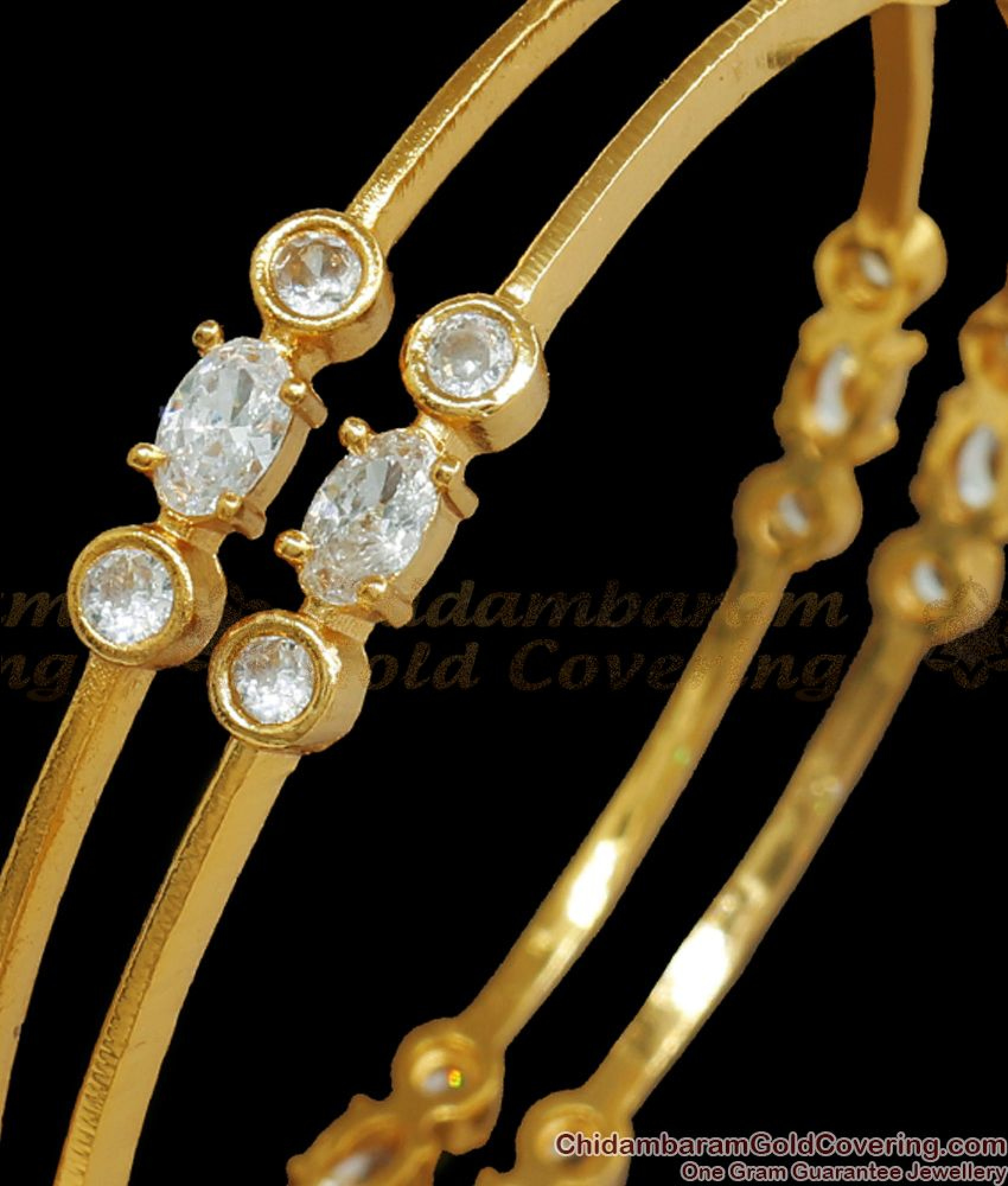Buy Online Diamond Bangles Collection South Indian Jewelry