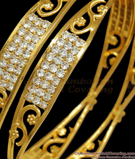 On Gram Gold Bangles, Plain Bangles and Stone Bangle Collections for ...