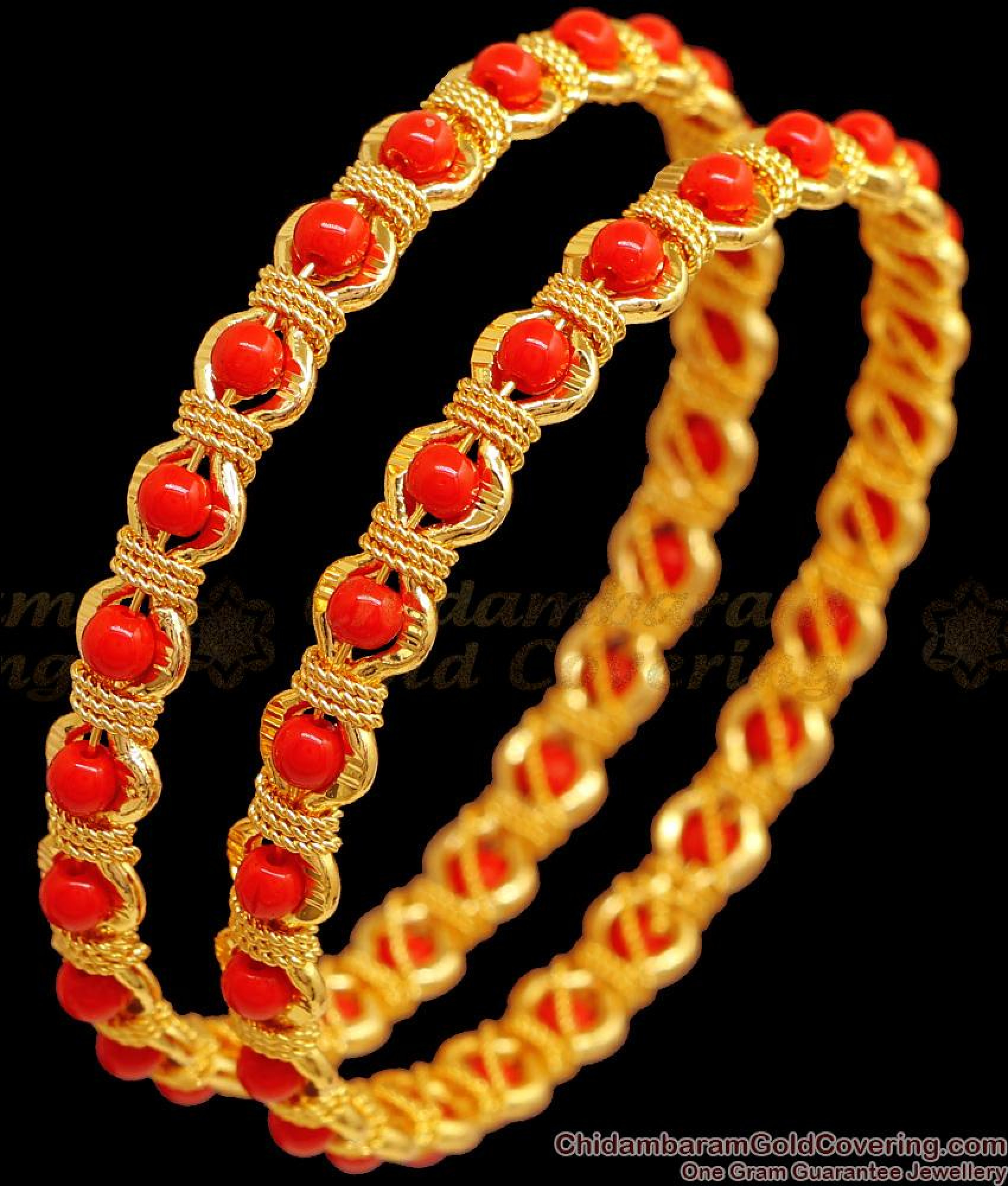 BR2361-2.6 Size New Model Pavalam Bangle Gold Plated Jewellery For Women