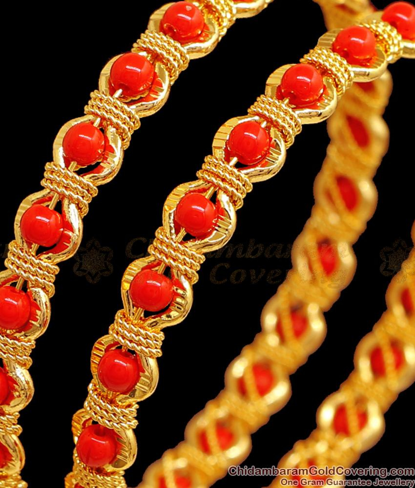 BR2361-2.6 Size New Model Pavalam Bangle Gold Plated Jewellery For Women