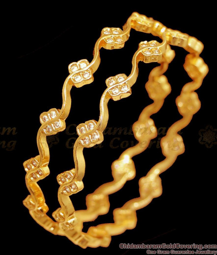 On Gram Gold Bangles, Plain Bangles and Stone Bangle Collections for ...