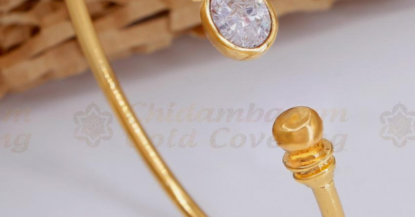 Original Impon Single White Stone Kaapu Bracelet For Women BRAC1072