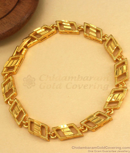 One Gram Gold Bracelet Design Mens Collection BRAC611