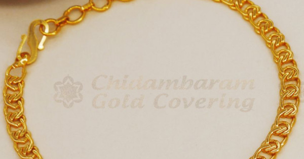 Light Weight Gold Bracelet Mens Bracelet Design BRAC650