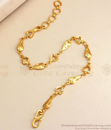 Stylish 2 Gram Gold Bracelet With Price BRAC717