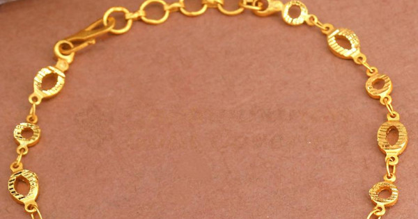 Daily Wear Gold Plated Bracelet Charm Design BRAC853