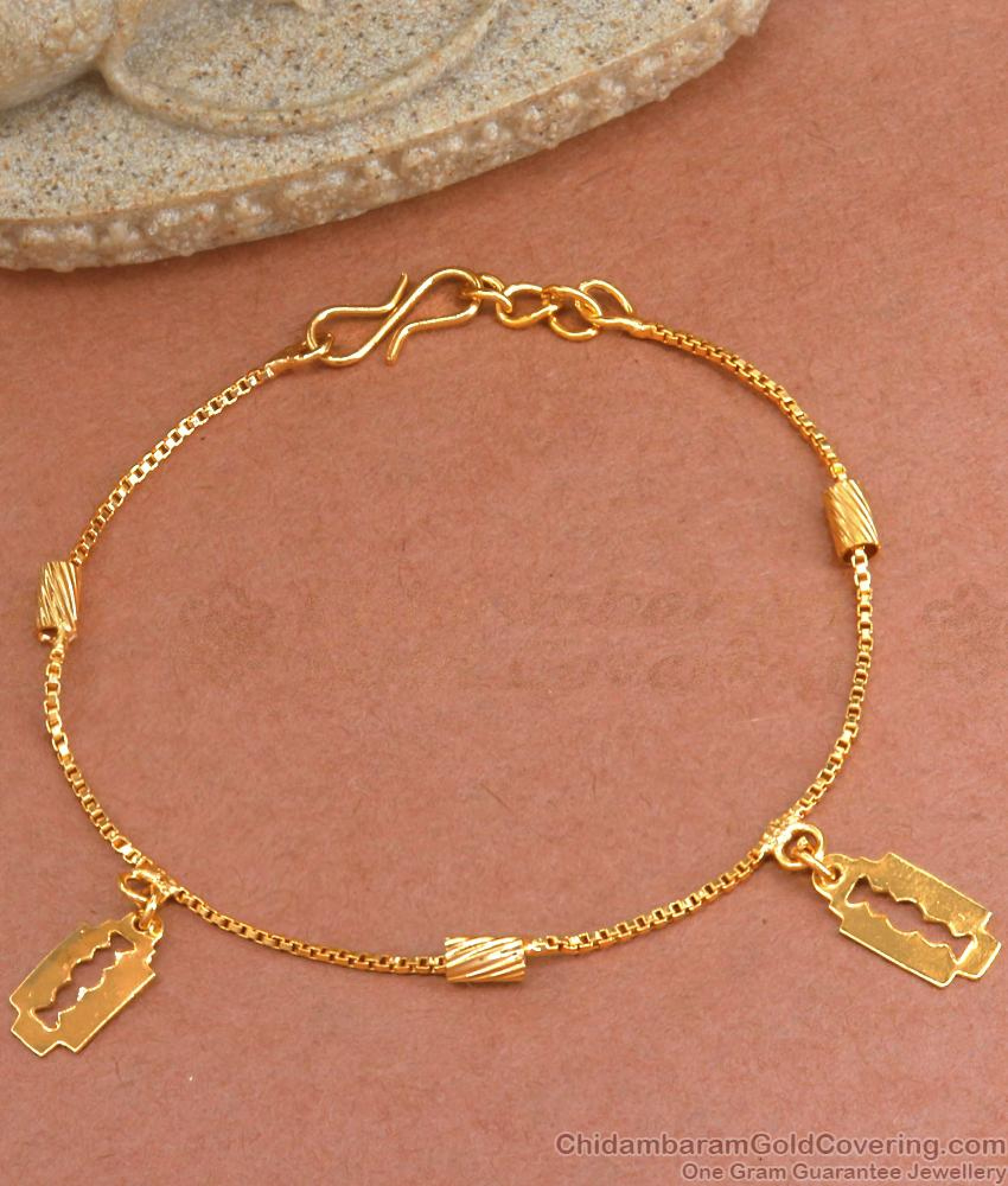 Latest Light Weight Gold Plated Bracelet BRAC869