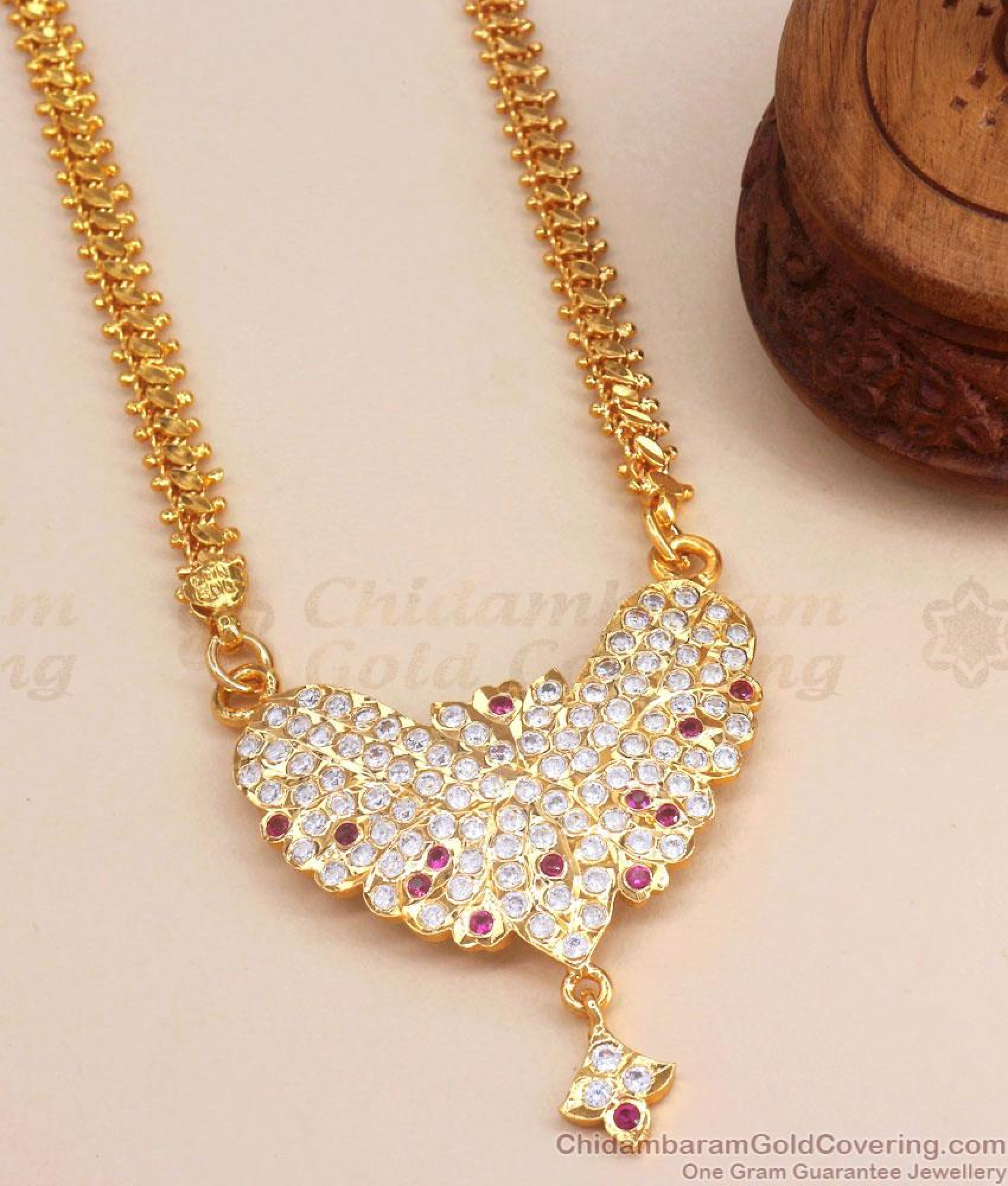 High Quality 5 Metal Impon Dollar Butterfly Design With Chain BGDR1167