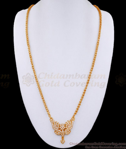 Om With Vel Murugan Impon Gold Pendant Design First Quality Dollar ...
