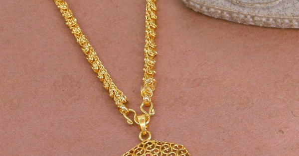 New Model Geometric Shaped Cz Stone Dollar Chain With Price BGDR1398