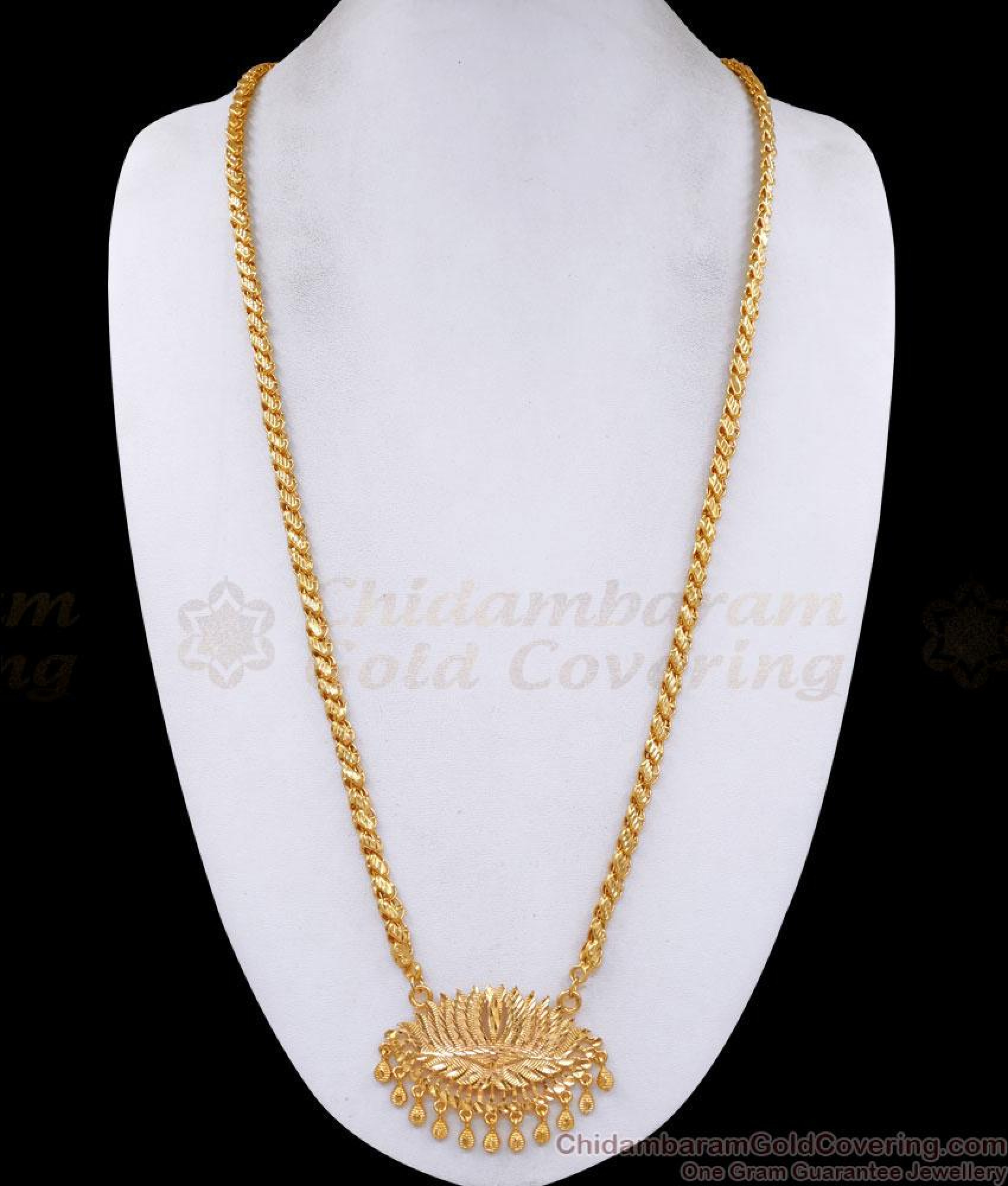 30 Inch Long High Quality Micro Gold Plated Lotus Dollar Chain Without ...