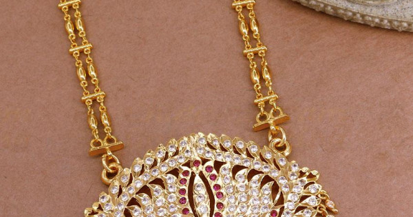 30 Inch Long Original Quality Impon Panchaloha Lotus Dollar 2 Line ...