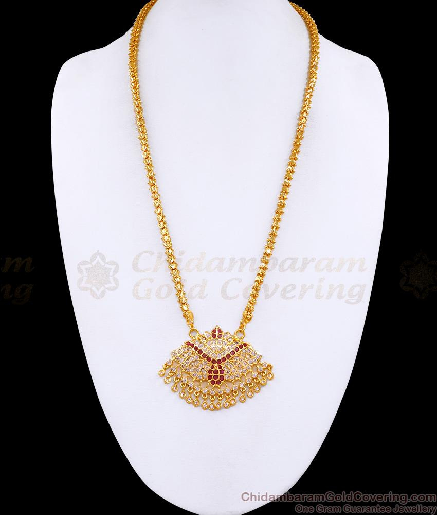 Five Metal Impon Dollar With Gold Plated Chain Collections With Price ...