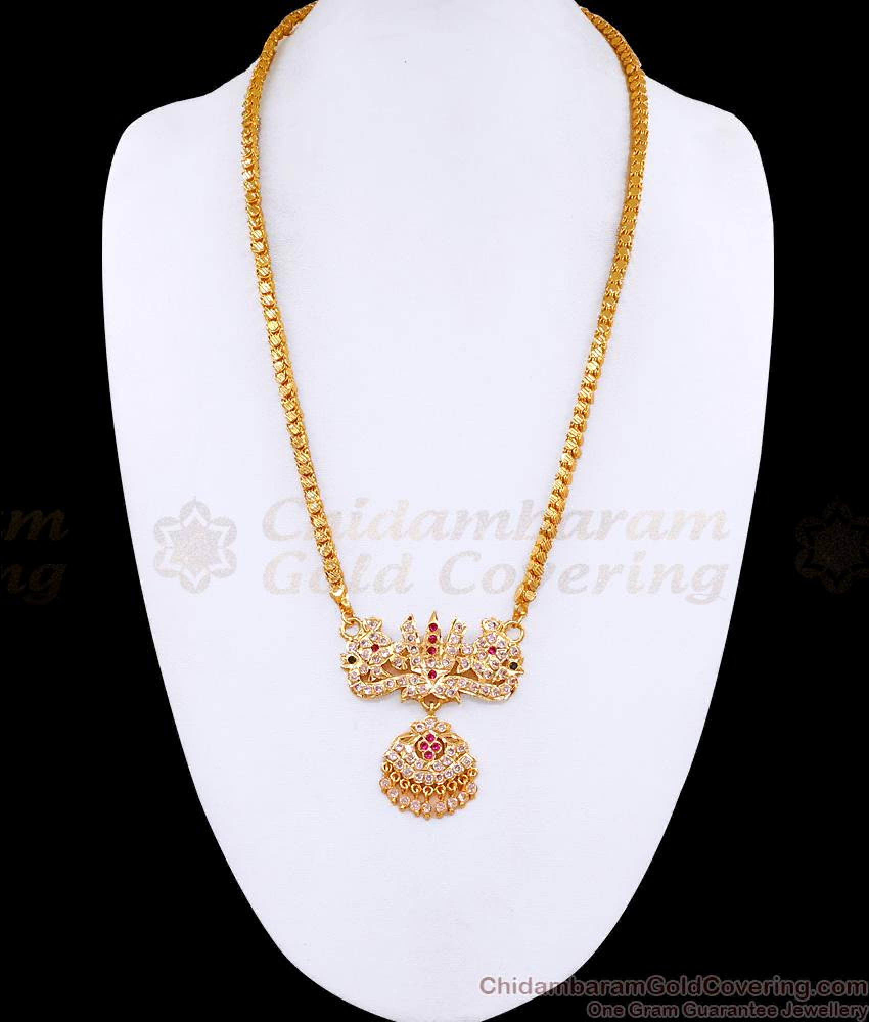 Traditional Sangu Namam Impon Dollar Chain Collections Shop Online BGDR1545