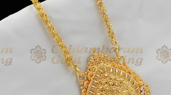 South Indian Traditional Dollar Chain For Ladies BGDR302