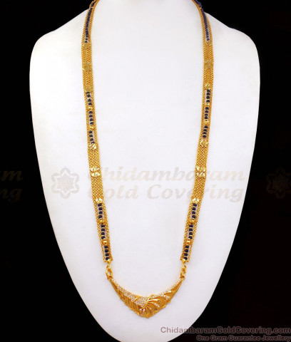 Beautiful Impon Mugappu Single Line Chain For Married Women MCH1089
