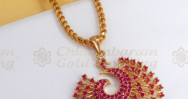 Buy Online Stone Gold Dollar Chain