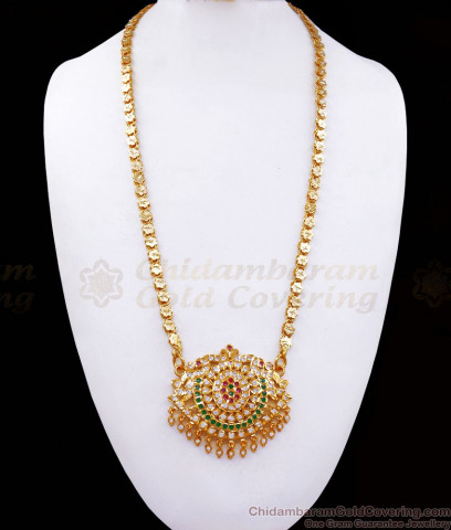 Om With Vel Murugan Impon Gold Pendant Design First Quality Dollar ...