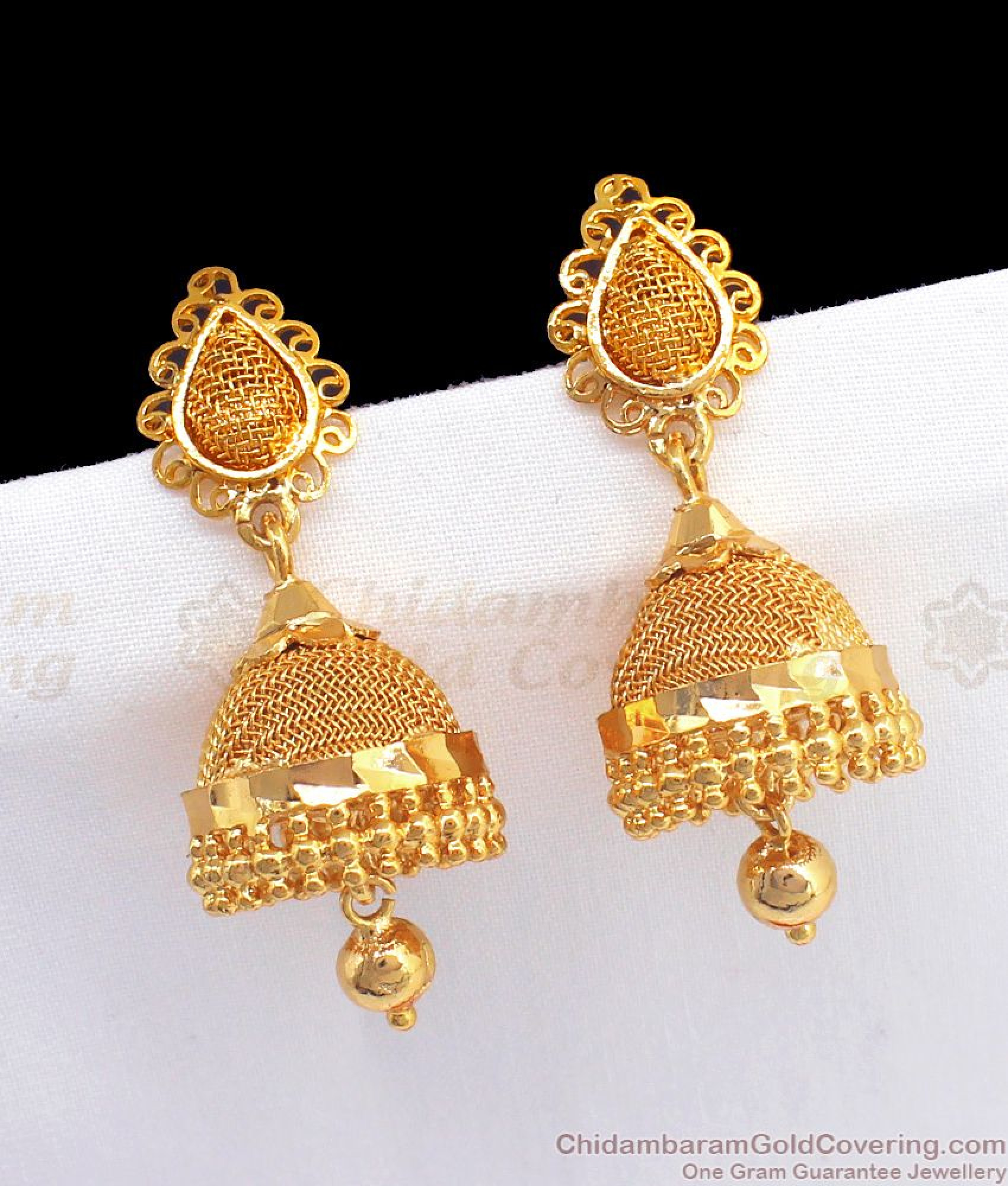 Buy Stylish One Gram Gold Jimiki Earrings For Party Wear ER2266
