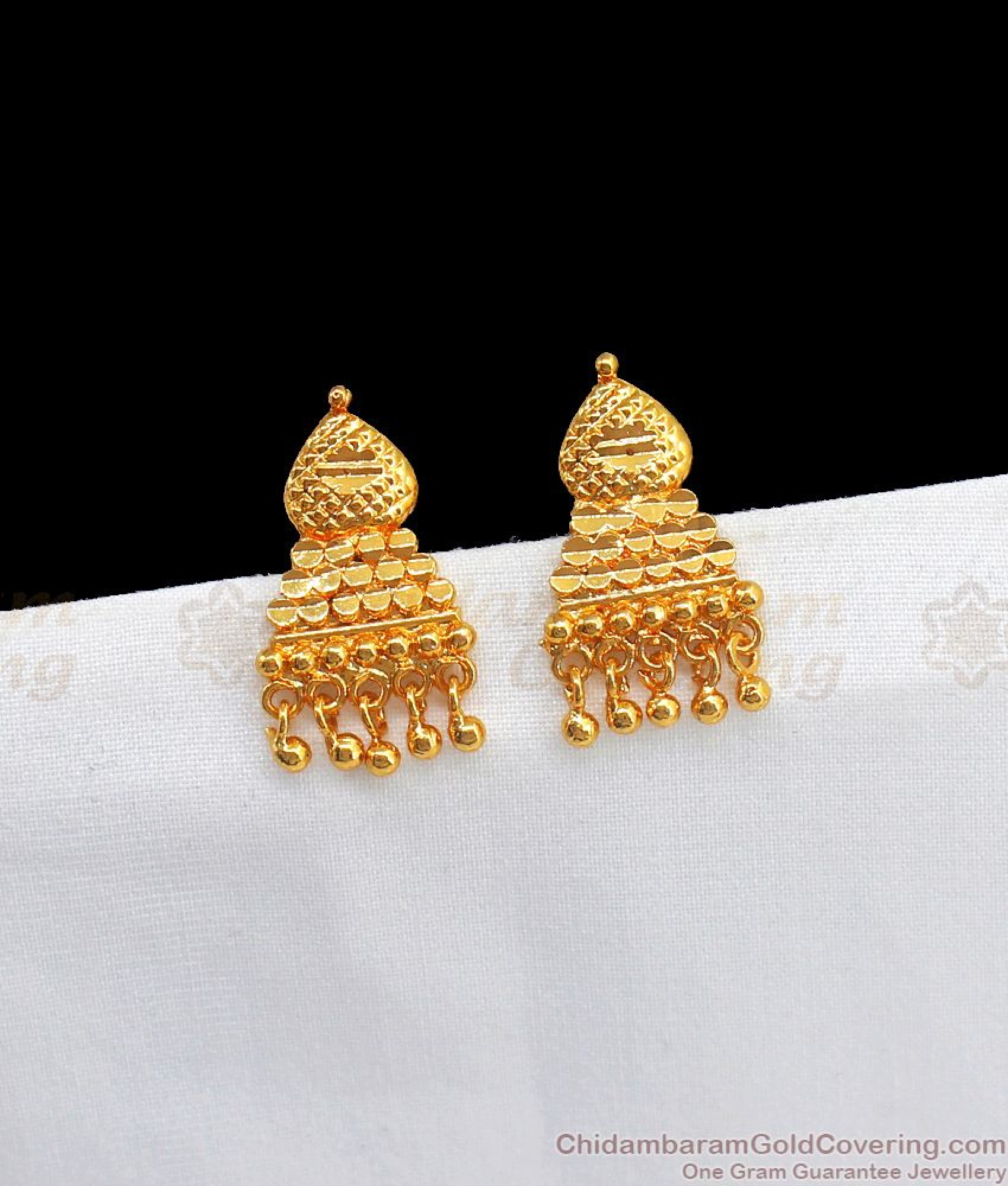 Gold Plated Earrings Dangler Design For Womens ER2568