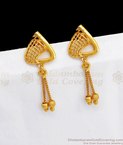 One Gram Gold Stud Design For Womens Gold Plated Jewelry ER2545