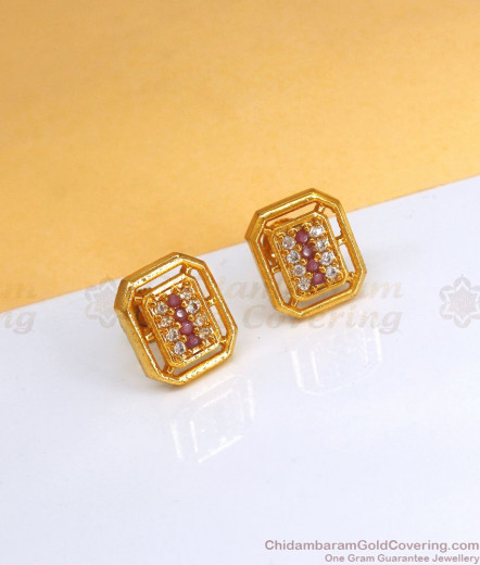 Buy 1 Gram Gold Plated Stud Collection ER3404