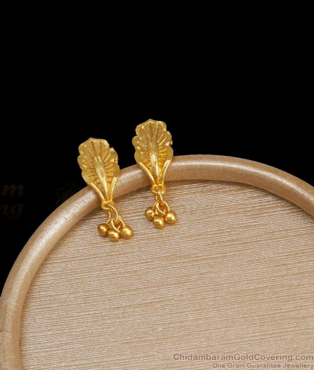 One Gram God Earring Kerala Type Stud Mango Design ER2992