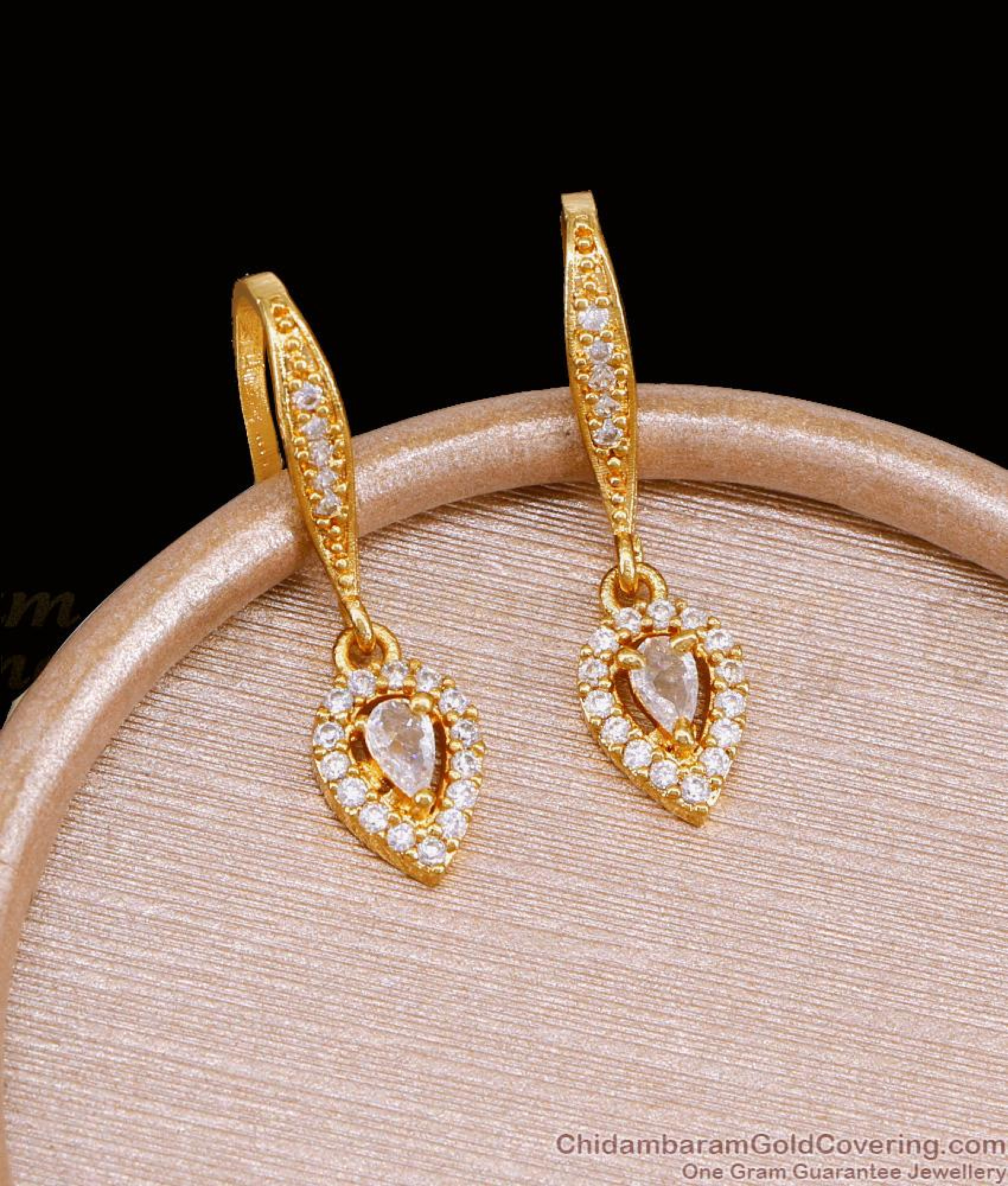 Buy Daily Wear Fancy Gold Hoop Earring Design With Price ER5149