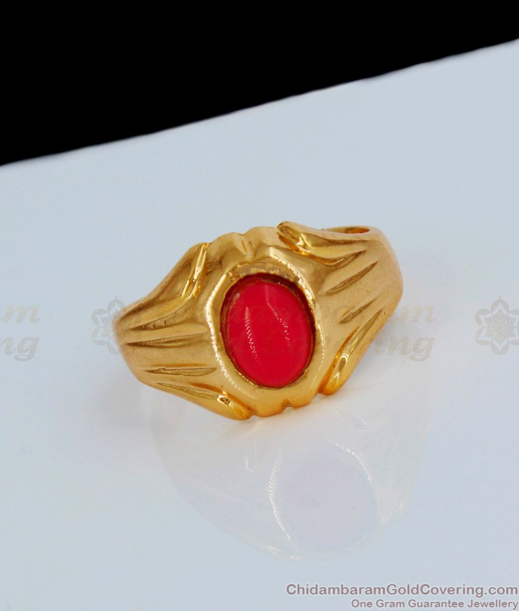 Buy Fast Moving Pavala Stone Original Impon Finger Rings For Men Daily ...