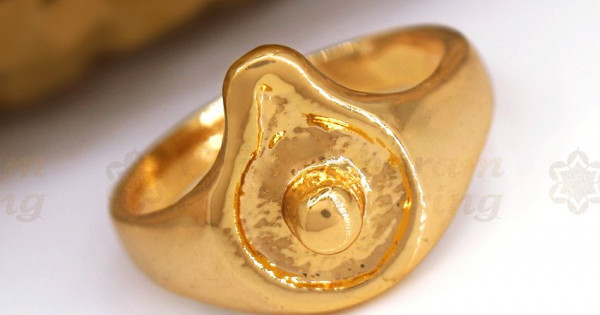 Shivan Lingam Type Impon Finger Ring Men Collection FR1273