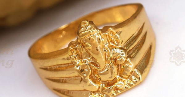 Buy Vinayaka Panchaloha Finger Ring Impon Collection FR1277