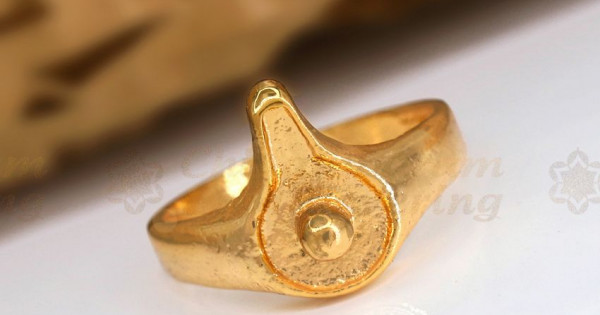 Shiva Lingam Impon Finger Ring Collections Shop Online FR1315