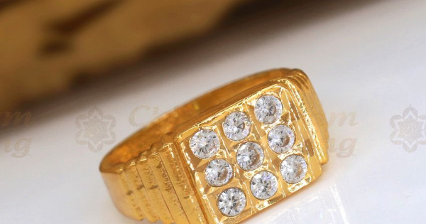 Impon Finger Ring 9 Kal Mothiram Design FR1328