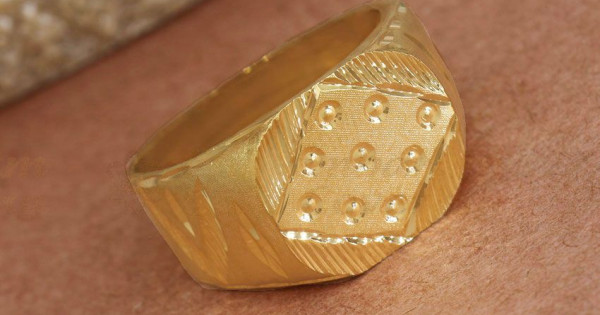 2 Gram Gold Finger Ring High Quality Design Shop Online FR1392