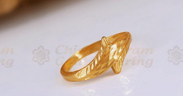Original Impon Ring Collections Plain Design 5 Metal Jewelry FR1442