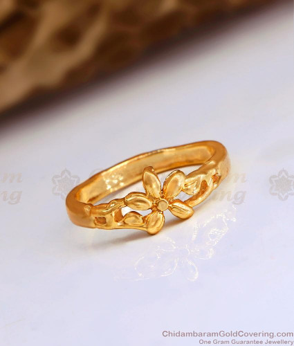 Gold light weight ring store