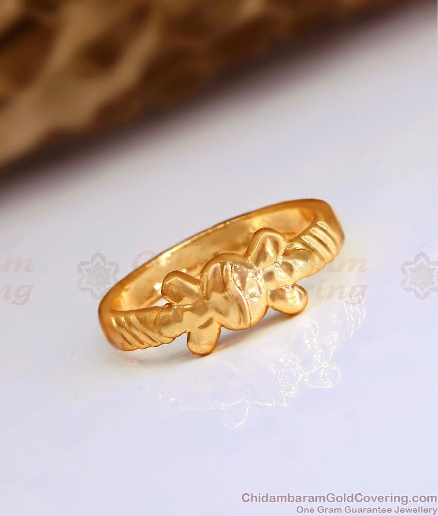 New Model Gold Design Impon Finger Ring Collection Online FR1518