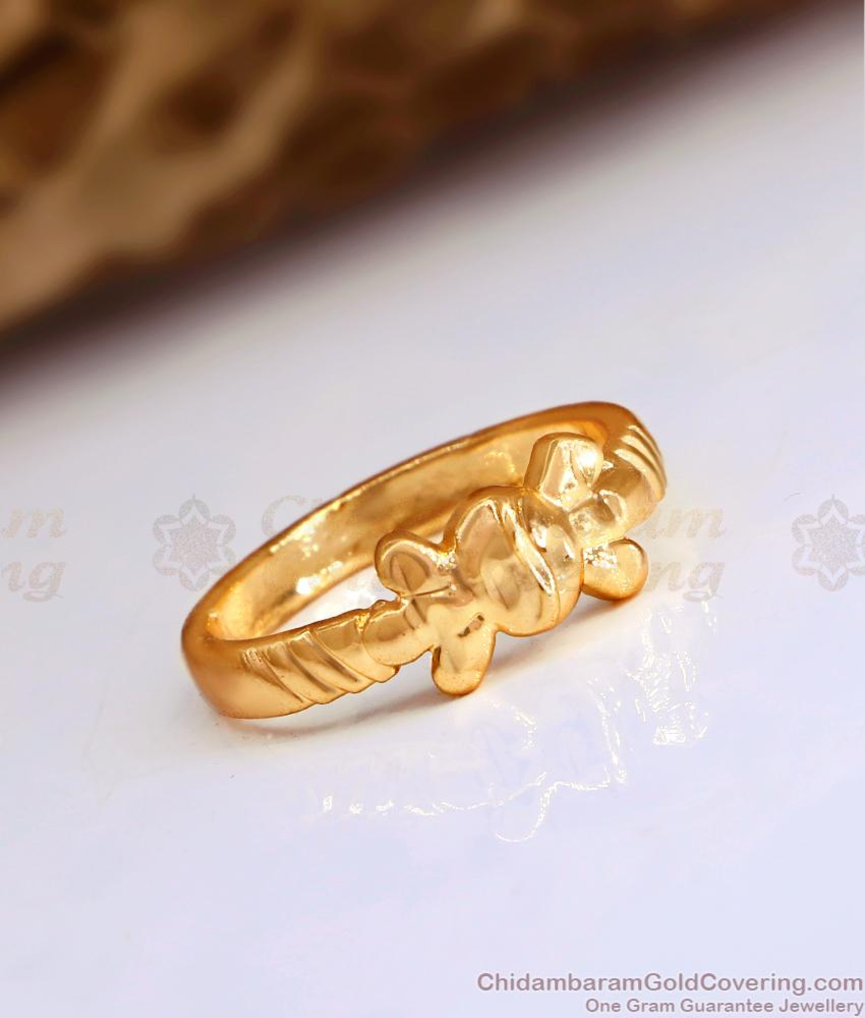 New Model Gold Design Impon Finger Ring Collection Online FR1518