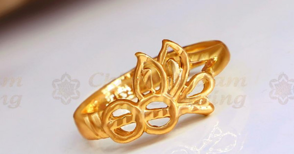 Buy Gold Finish Impon Panchaloha Ring Collections Online FR1529