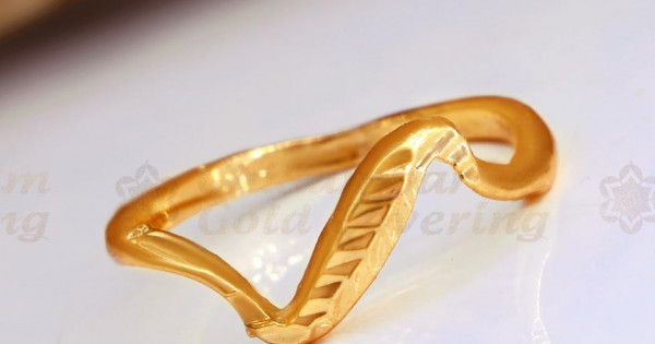 Simple Impon Finger Ring Design For Everyday Use With Price FR1533