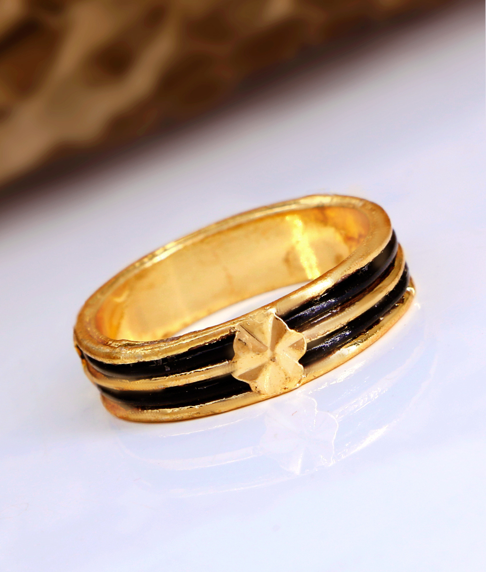 Handmade Impon Elephant Hair Finger Ring Designs Shop Online FR1549